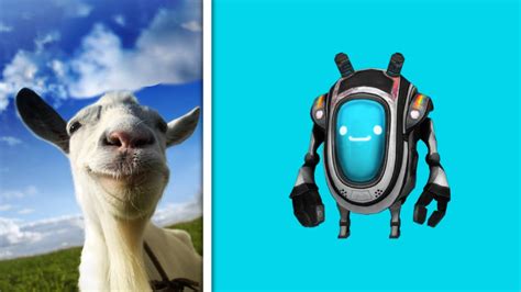 How To Unlock The Robot Goat Goat Simulator Youtube
