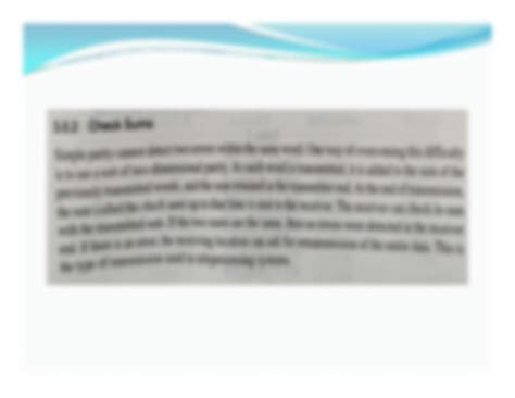 SOLUTION Mcact102 Digital Logic Check Sum Error Detecting Code Studypool