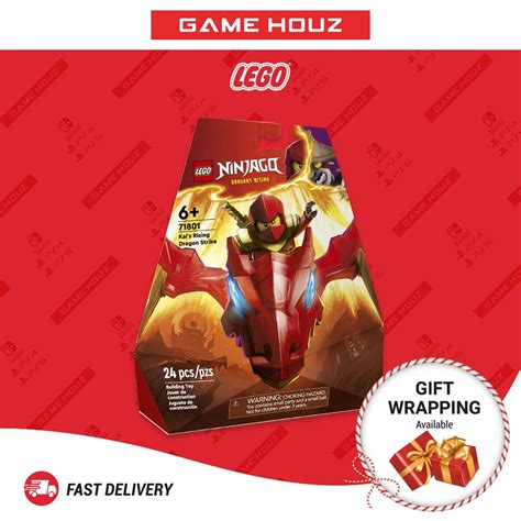 Lego Ninjago Kais Rising Dragon Strike Lg71801 Shopee Malaysia