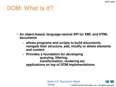 Ppt Document Object Model Dom Objects And Collections Powerpoint