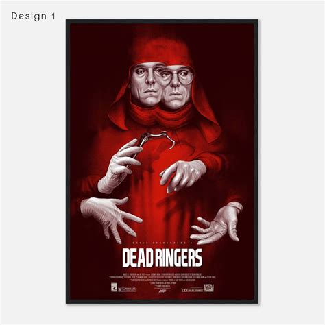 Dead Ringers 1988 Movie Poster Print Citiesbox