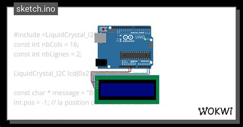 Défilement Boucle Sur Lcd 16x2 Français Arduino Forum