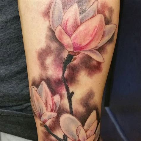 Magnolia Tree Tattoo