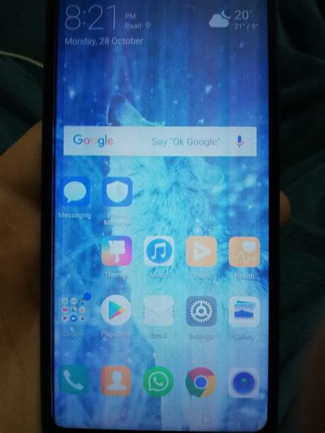 Help Please My Huawei P Lite Screen Is Makeing White Lines On It HUAWEI Community
