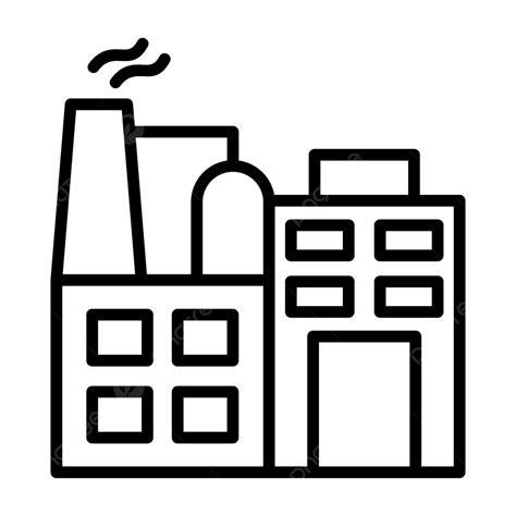 산업 라인 아이콘 벡터 산업 아이콘 사업 공장 Png 일러스트 및 벡터 에 대한 무료 다운로드 Pngtree