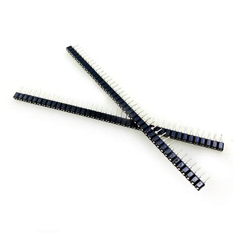 10pcs 2 54mm 1x40pin Strip Tin Pcb Panel Ic Breaka Vicedeal