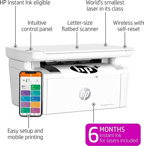 Buy Hp Laserjet Compact Wireless Monochrome All In One Laser Printer With Hp Print Copy Scan