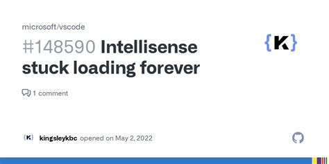 Intellisense Stuck Loading Forever · Issue 148590 · Microsoftvscode · Github