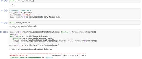 Getting Error Notadirectoryerror Winerror 267 The Directory Name Is Invalid File And Folder