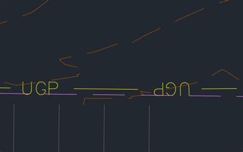 The Text In Polyline Linetype Displays In Opposite Orientations Throughout A Continuous Polyline