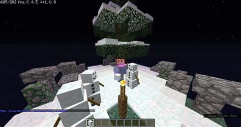 SnowBlock Minecraft Map