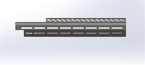 Stl File Mpx Handguard Tti 🔫 ・3d Printing Template To Download・cults