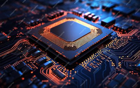 Microcosmic Marvels Deciphering Processor Magic Generative Ai Premium Ai Generated Image