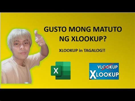 Tagalog Excel Tutorial Of Xlookup Formula The Ultimate Guide For Excel Users Alvin Ryell Prada