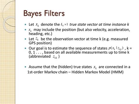 Ppt Bayesian Filterings For Location Estimation Powerpoint Presentation Id2222413