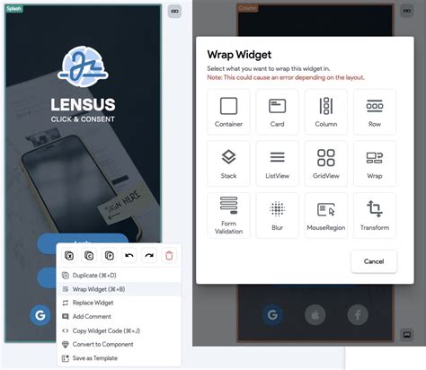 Ability To Wrap Elements Feature Request Wappler Community