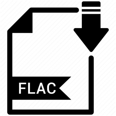 Document Extension File Flac Format Icon Download On Iconfinder