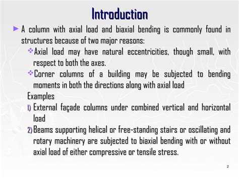 Design Of Columns Biaxial Bending As Per Is 456 2000 Ppt