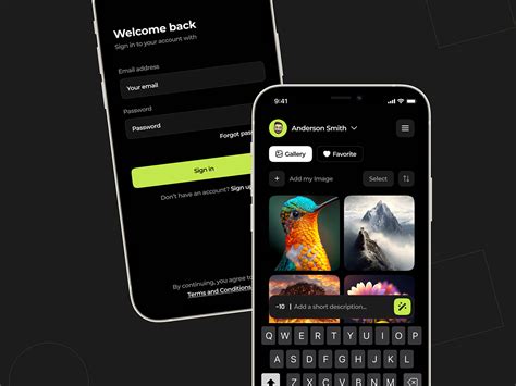 Ai Powered Image Generator App Ui Behance