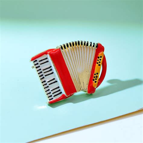 Enamel Accordion Brooches For Women Gofaer Finds Store