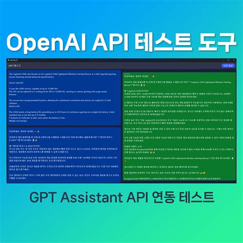 Openai Api 테스트 비바구스 Vivagoose