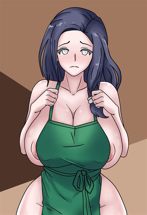 Rule 34 Andaron Saga Apron Apron Only Astrid Andaron Saga Barista Big Areola Big Thighs