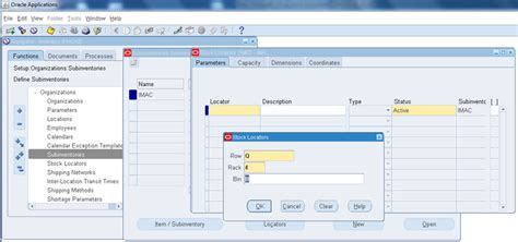 Oracle E Learning Inventory Module Setup In Oracle Ebs R122