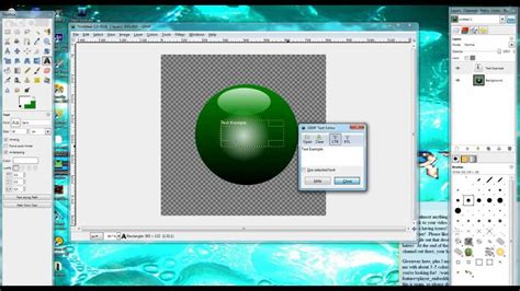 Gimp Tutorial 1 Glossy Orb YouTube