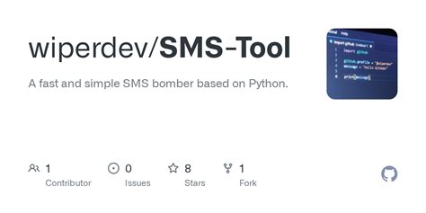 Github Wiperdevsms Tool A Fast And Simple Sms Bomber Based On Python