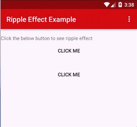 Ripple Effect To A Android Button In This Tips Im Going To Show You