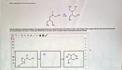SOLVED Draw The Mechanism Draw A Mechanism For The Following Reaction Edit The Reaction By