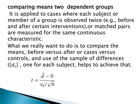 hypothesis testing for parametric data pptx