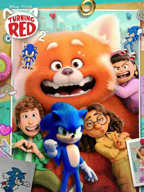 Turning Red 2 Poster Fan Made Turn Ons Red Disney Pixar