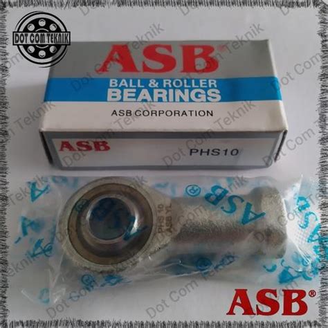 Jual Phs 10 Drat Kanan Asb Rod End Bearing As 10 Mm Kota Bekasi