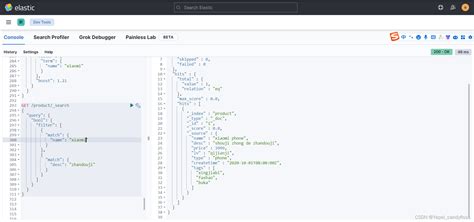 Elasticsearch 搜索与查询 组合查询elasticsearch 组合查询 Csdn博客