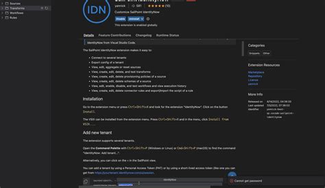 Cannot Get Password Error On Mac Vscode Issue Yannick Beot Sp Vscode Sailpoint
