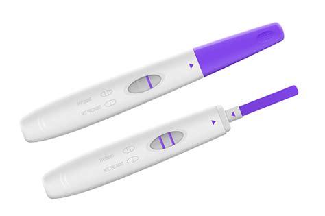 투명 한 배경에 고립 된 긍정적 인 부정적인 2 선 임신 테스트 키트의 창조적 인 벡터 일러스트 예술 디자인 임신 출산 템플릿입니다 추상적인 개념 그래픽 요소 산부인과