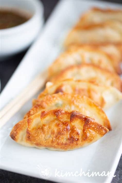 Yaki Mandu Korean Fried Dumplings Aka Gun Mandu Kimchimari