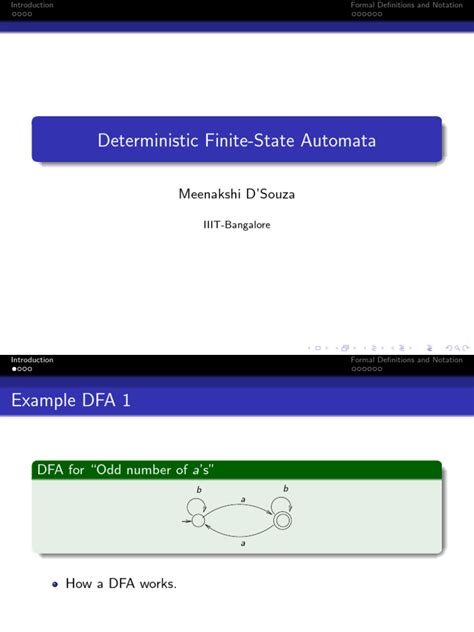 Dfa And Regular Languages Basics Pdf String Computer Science Models Of Computation