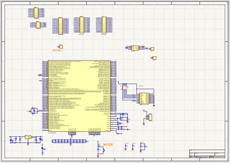 【p1】stm32f407核心板原理图和pcb板图 电子电路 索炜达电子