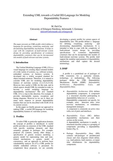 pdf extending uml towards a useful oo language for modeling
