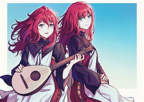 Popola And Devola Nier And More Drawn By Ikooto Danbooru