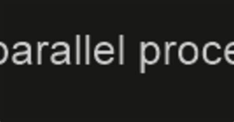 Serial Vs Parallel Processing Pdf Imgur