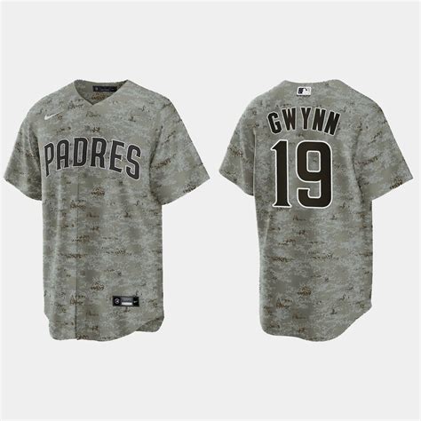 Tony Gwynn San Diego Padres Usmc Jersey Camo Orscalina Store