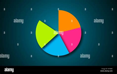 Circle Diagram For Presentation Pie Chart Stock Photo Alamy