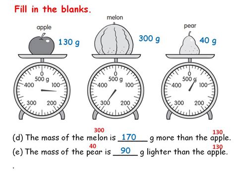 P A Class Blog Mass Measuring In Grams
