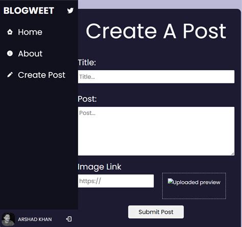 Non Responsive Create Post Page Issue Akd Blogweet Github