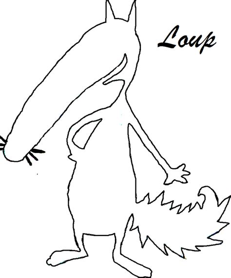 Coloriage Cont Loup Et P Tit Loup Page