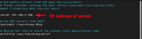 how to install chrony ntp to synchronize time in rhel9 8
