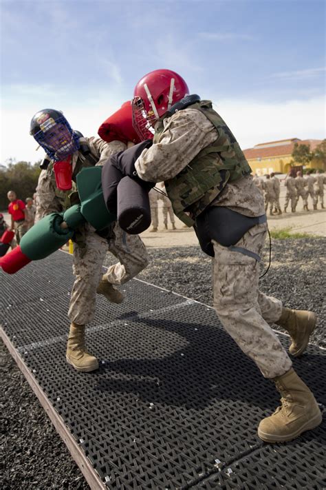 Dvids Images Bravo Company Mcmap Bayonet Techniques Pugil Sticks Ii Image 4 Of 8